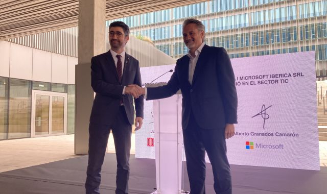 La Generalitat i Microsoft posen en marxa tres projectes d'IA per ...
