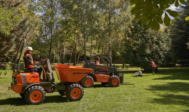 AUSA llança una gamma de vehicles industrials 100% elèctrics