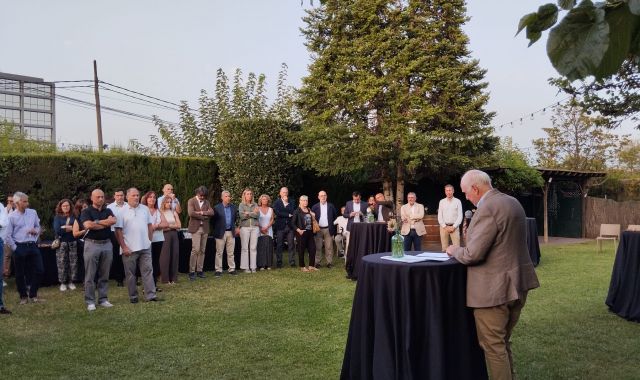 Talamàs presume del apoyo de patronales