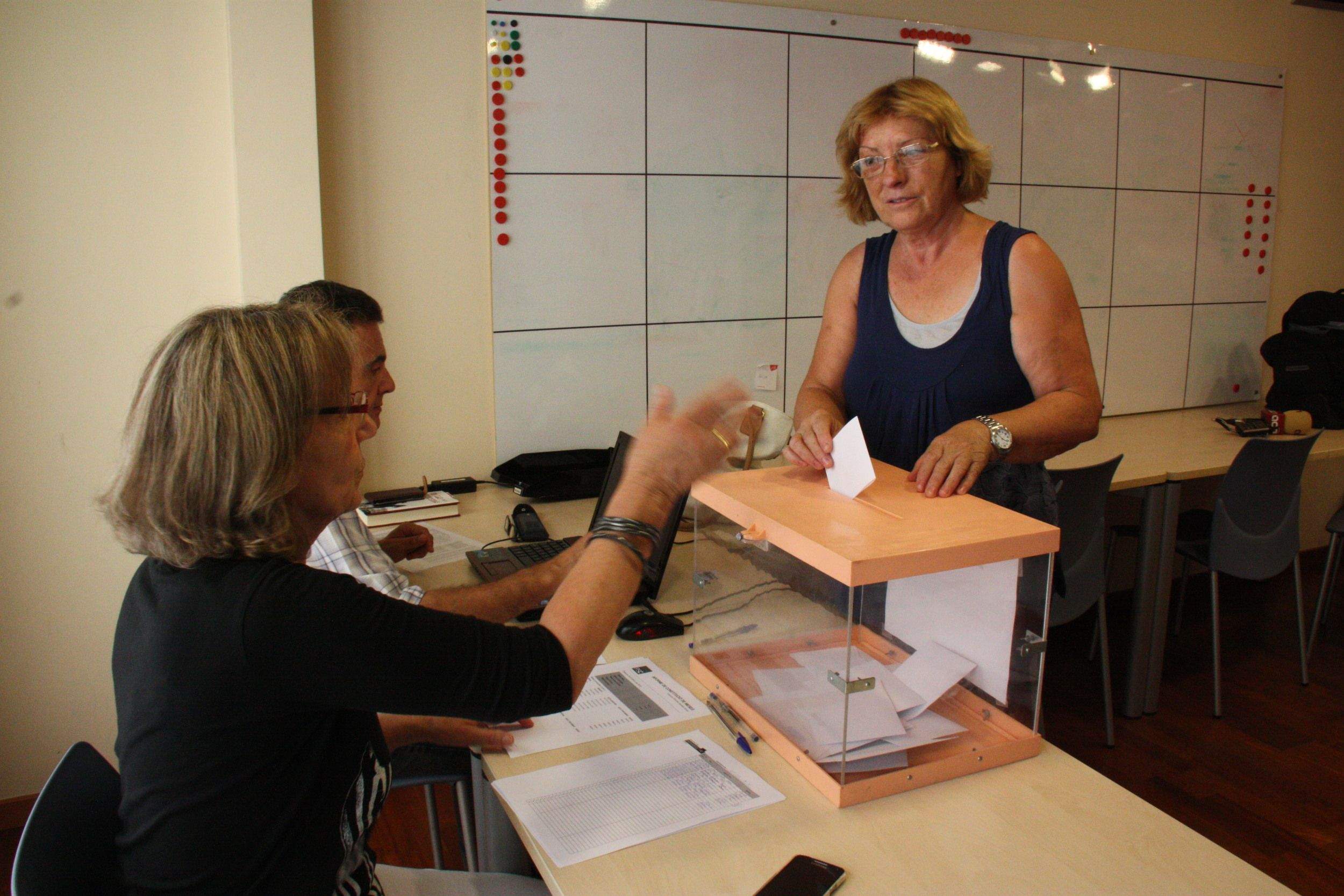 Como votar en día laborable?