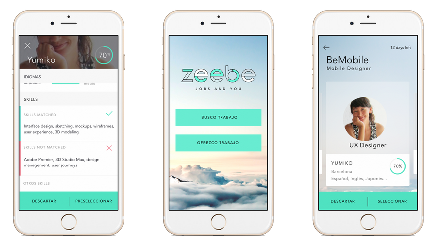 Zeebe, el app que te busca trabajo